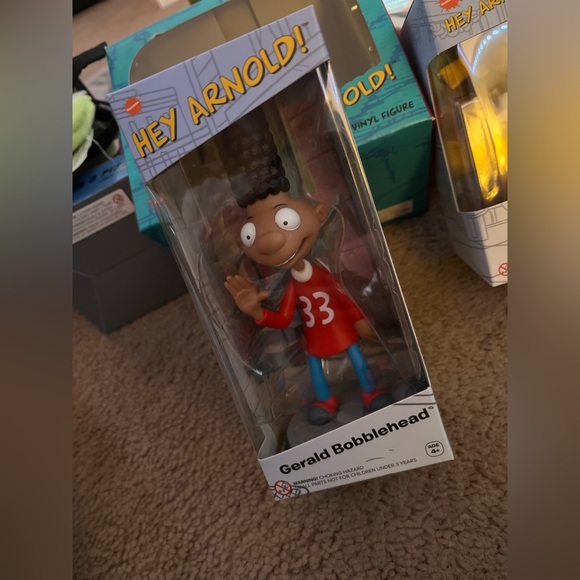 Nickelodeon | Toys | Culture Fly Nick Box Hey Arnold Gerald Bobblehead ...